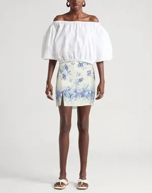 TWINSET Floral-print Flared Mini Skirt