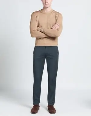 DANIELE ALESSANDRINI Pants Size Cotton, Elastane - Blue