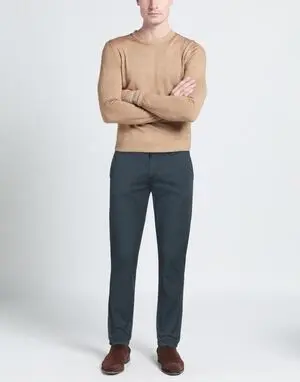 DANIELE ALESSANDRINI Pants Size Cotton, Elastane - Blue