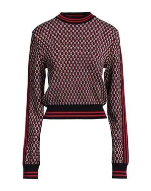 Balmain Knitted Sweater With Signature Print