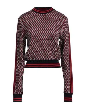Balmain Knitted Sweater With Signature Print