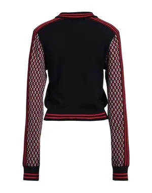 Balmain Knitted Sweater With Signature Print