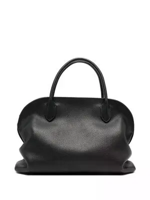 THE ROW Agnes 12 Grained-leather Tote Bag