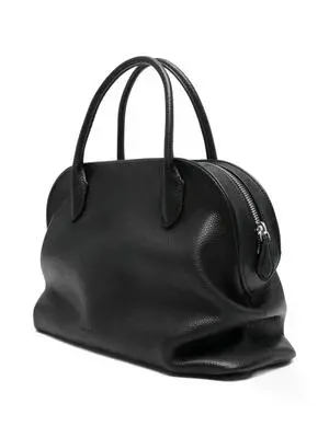 THE ROW Agnes 12 Grained-leather Tote Bag