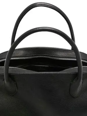THE ROW Agnes 12 Grained-leather Tote Bag