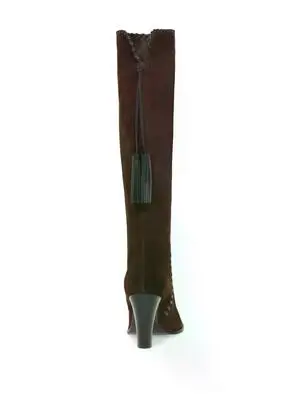 GIANVITO ROSSI Tassel Detail Boots - Brown