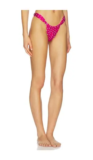 VDM Livi Bikini Bottom Polka Dot - Berry