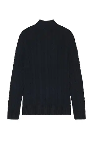 Polo Ralph Lauren Long Sleeve Cotton Cable Knit Quarter Zip Sweater