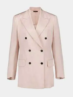 TOM FORD Double-breasted Blazer - Pink