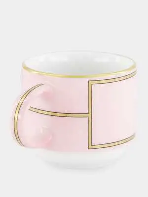GINORI 1735 Rosa Porcelain Diva Coffee Cup - Pink