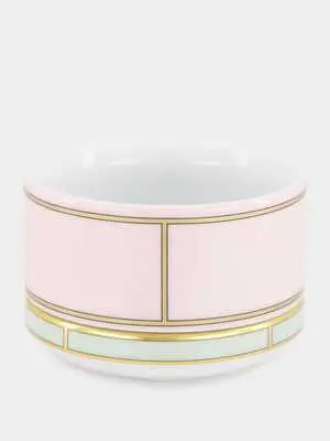 GINORI 1735 Rosa Porcelain Diva Sugar Bowl - Pink