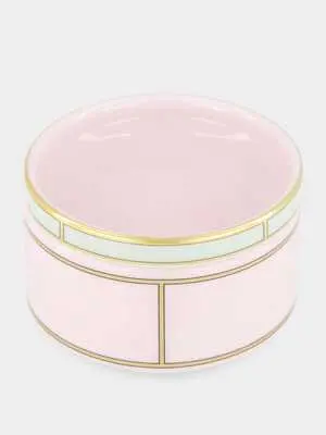 GINORI 1735 Rosa Porcelain Diva Sugar Bowl - Pink