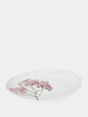 ASTIER DE VILLATTE Nerium Oval Platter - Pink