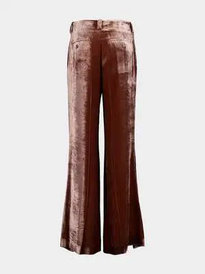 La DoubleJ Good Butt Velvet Pants - Pink