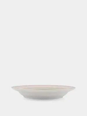 GINORI 1735 Rosa Diva Soup Plate - Pink