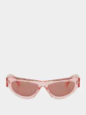 Gucci Pink Cat Eye GG Sunglasses Pink