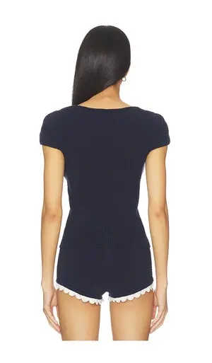 Lpa Champaux Lace Trim Top
