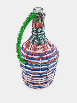 All Origine Woven Glass Flask With Handle