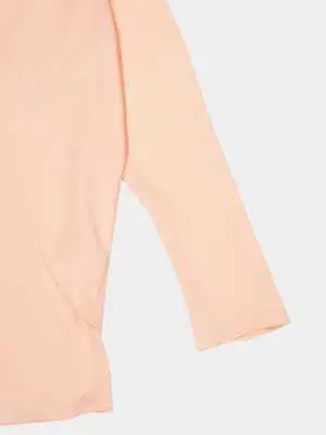 Rabanne Satin Long-sleeve Blouse - Pink