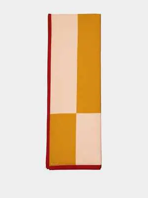 La DoubleJ Contrada Panama Cotton Medium Tablecloth Orange