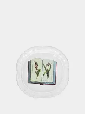 ASTIER DE VILLATTE Small Floral Book Plate - Multicolour