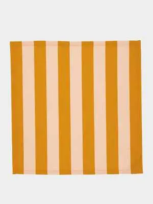 La DoubleJ Contrada Panama Large Napkins Set Of 2 - Orange