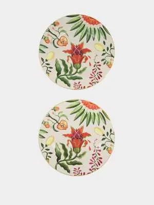 La DoubleJ Eden Dinner Plates Set Of 2
