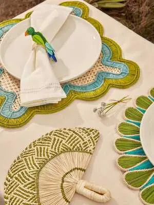 Coro Cora Parrot Napkin Ring - Multicolour