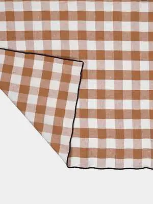 Maison De Vacances Mimi Vichy Kitchen Towel - Orange
