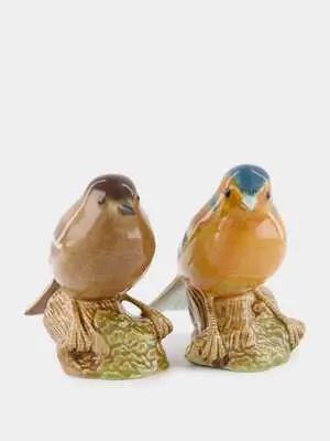 QUAIL CERAMICS Set Of 2 Chaffinch Figures