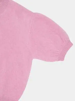LISA YANG Juniper Brushed Cashmere Sweater - Pink
