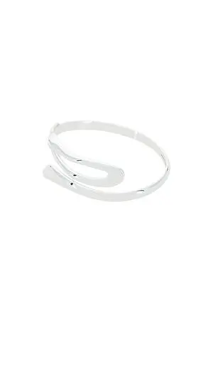 Jenny Bird Egret Upper Arm Cuff - Silver