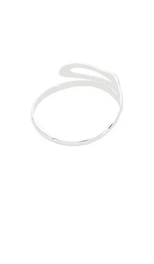 Jenny Bird Egret Upper Arm Cuff - Silver