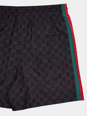 Gucci Gg Jacquard Swim Shorts