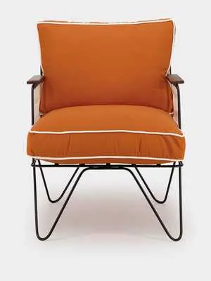 HONORÉ Croisette Armchair - Orange