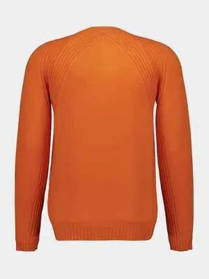 Fendi Cashmere Crewneck Jumper - Orange