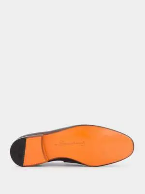 Santoni Leather Loafers