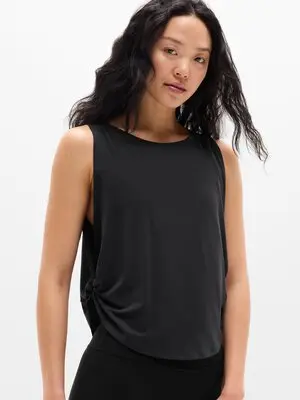 Athleta Twist-back Tank - Black