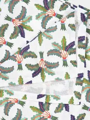 La DoubleJ Palms Medium Linen Tablecloth
