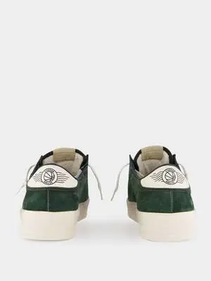 GOLDEN GOOSE Stardan Sneakers With Leather Star - Multicolour