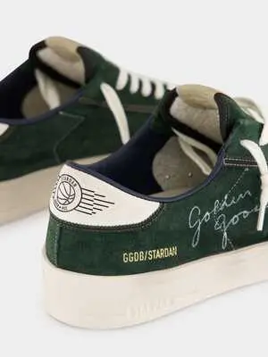 GOLDEN GOOSE Stardan Sneakers With Leather Star - Multicolour