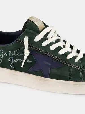 GOLDEN GOOSE Stardan Sneakers With Leather Star - Multicolour