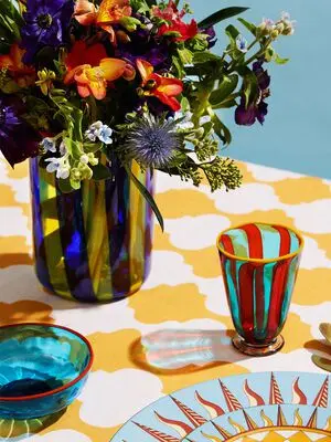 La DoubleJ Murano Glass Torretta Vase - Multicolour