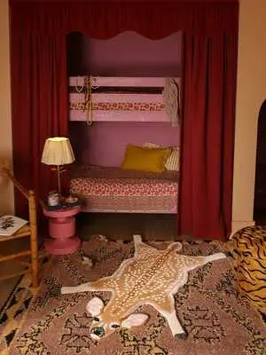DOING GOODS Francis Fawn Rug - Multicolour
