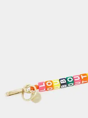 CHRISTIAN LOUBOUTIN Beaded Keyring