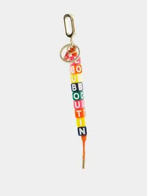 CHRISTIAN LOUBOUTIN Beaded Keyring