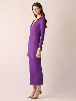 PAULA Denebola Long-sleeve Knitted Dress