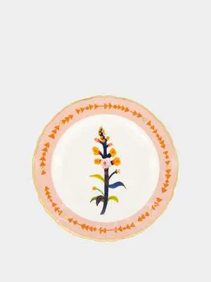 BITOSSI Botanica Porcelain Dessert Plate - Multicolour