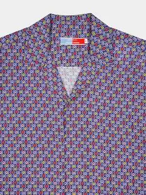 Orlebar Brown Whitsun Mini Blue Maitan Shirt - Multicolour