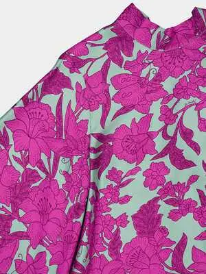 La DoubleJ Lilium Waterfall Midi Dress